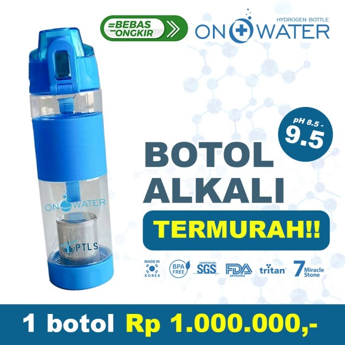Jual Botol Mesin Air Alkali Alkaline Perfect Water Hidrogen Onowater ...
