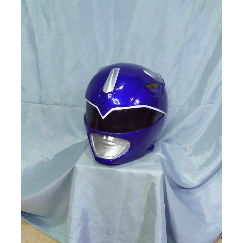 Jual Blue Ranger MMPR helmet | Shopee Indonesia