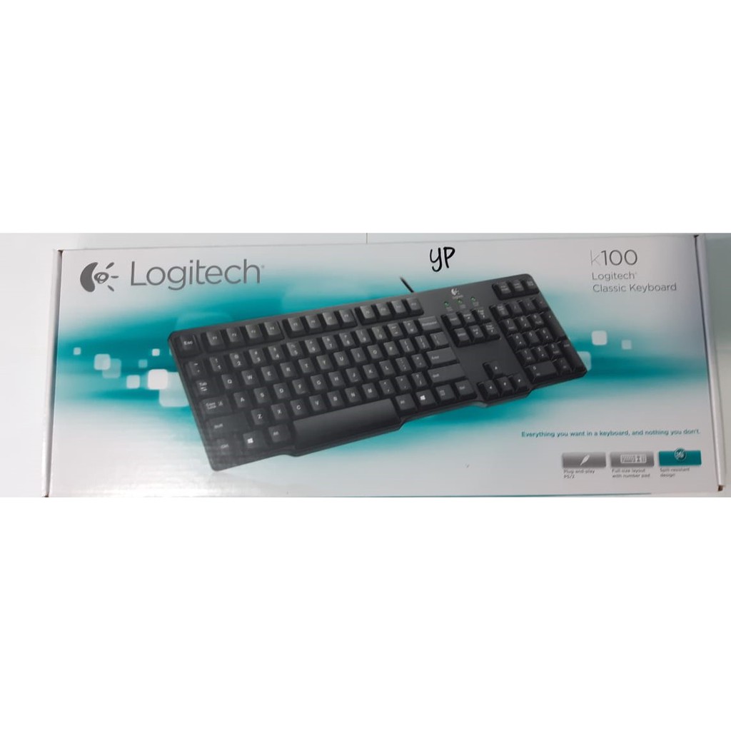Jual KEYBOARD LOGITECH K100 | Shopee Indonesia