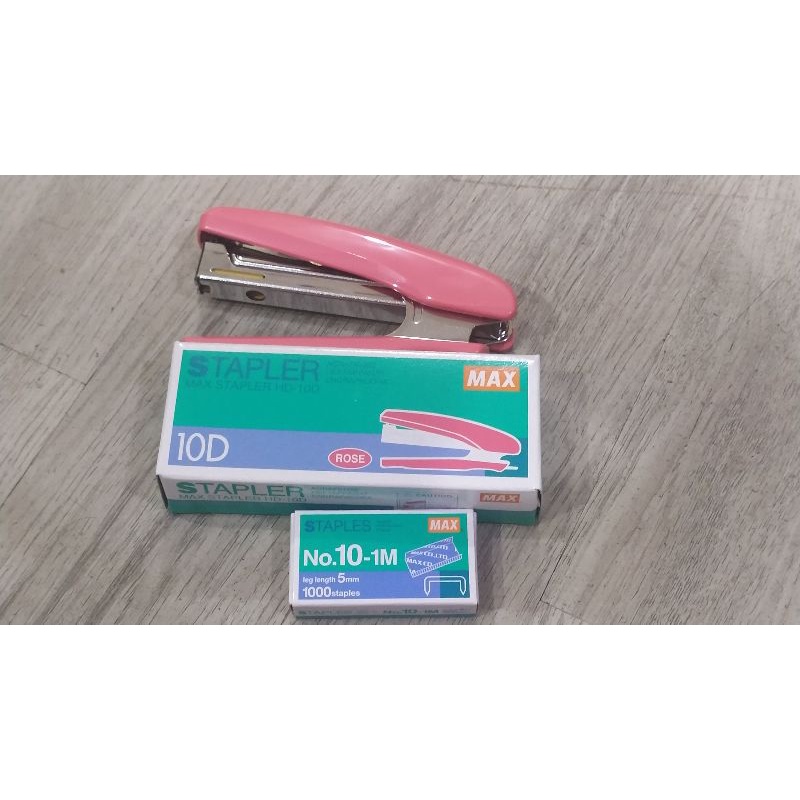 Jual Stapler MAX HD 10D + isi stapler MAX no 10-1M 1 buah | Shopee ...