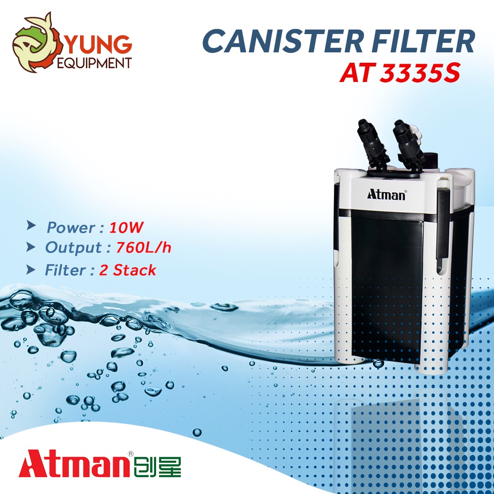 Jual Canister / External Filter ATMAN AT 3335S | Shopee Indonesia