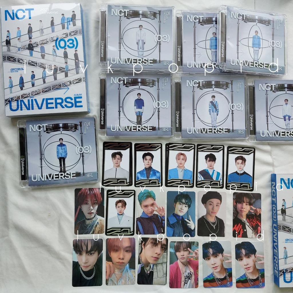 Jual NCT 2021 UNIVERSE Album Jewel Case Unsealed Jaehyun Jaemin Jeno ...