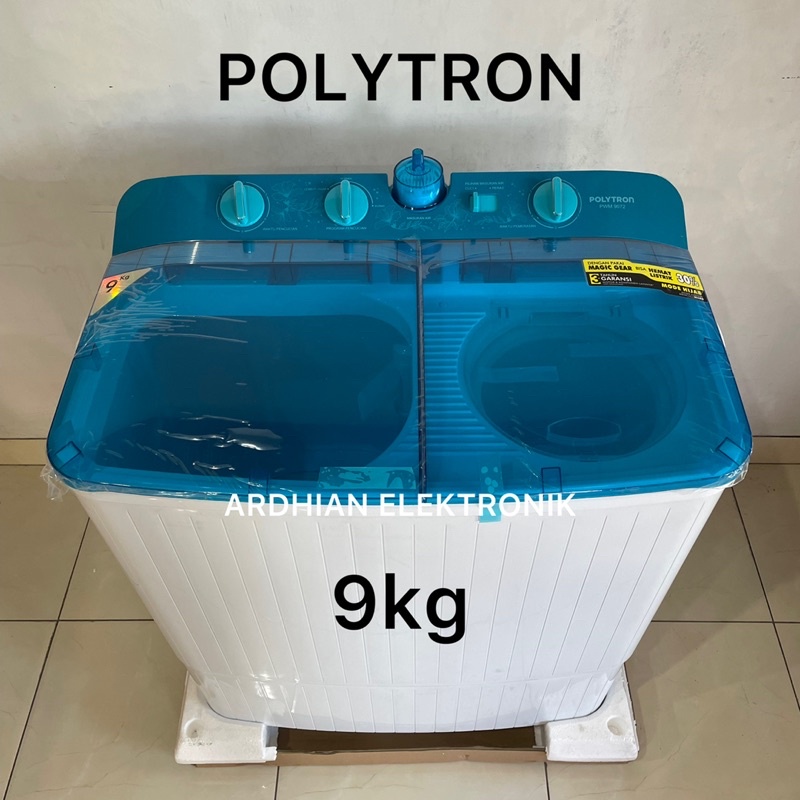 Jual MESIN CUCI POLYTRON PWM 9072 PRIMADONA SAMBA 2 Tabung 9 Kg ...