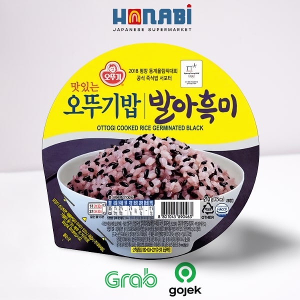 Jual Ottogi Cooked Black Rice 210g - Nasi Hitam Instant Made In Korea ...