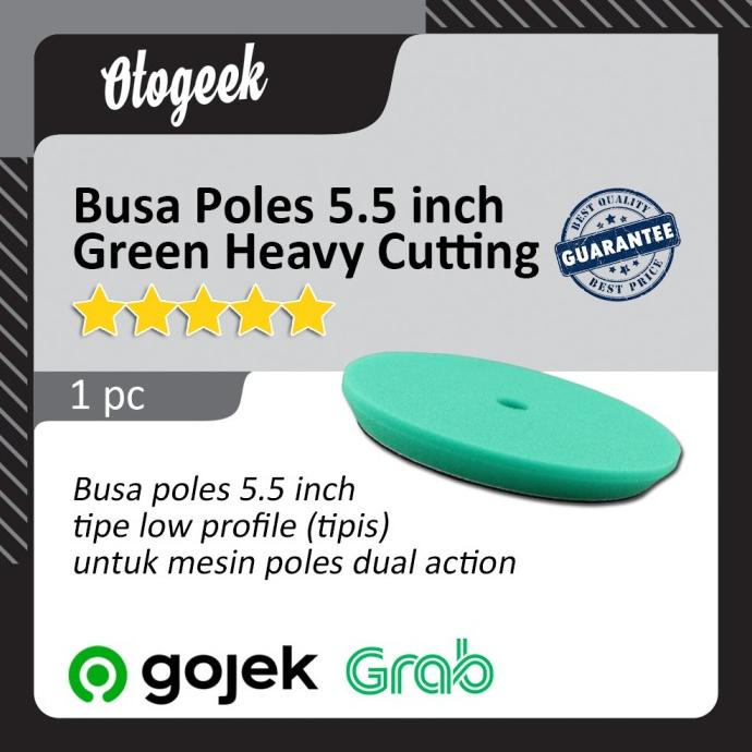 Jual Epic Low Profile Green Heavy Cutting Foam Pad 6 inch Bukan North ...