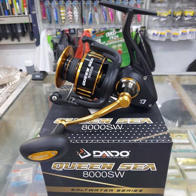 Jual Reel Daido Queen Eea Spin SW 8000 Power Handle Max Drag 18Kg ...