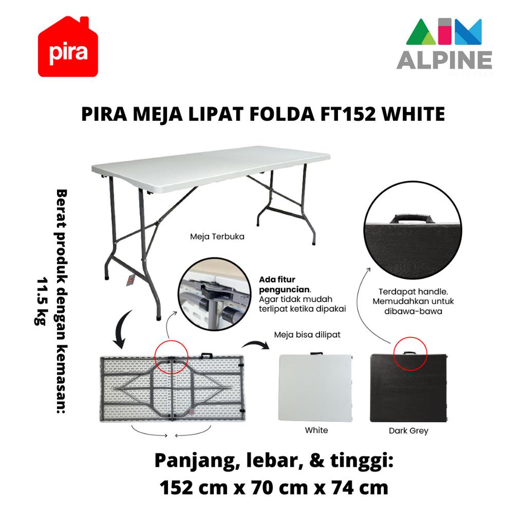 Jual PIRA MEJA LIPAT FOLDA/MEJA TAMU/MEJA PIKNIK/MEJA TAMAN/MEJA MAKAN ...