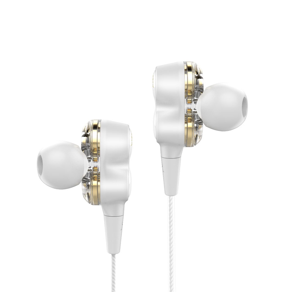 Jual Rexus Earphone Gaming EP3 Dual Driver With Mic | Shopee Indonesia