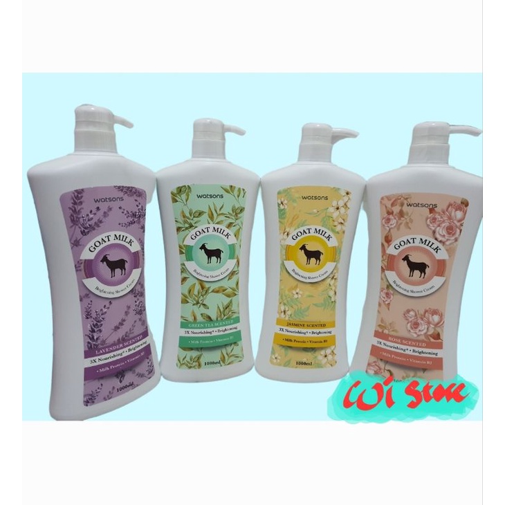 Jual WATSONS Watson's Goat Milk Shower Cream 1L | Shopee Indonesia