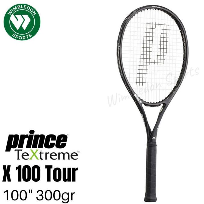 Jual Raket Tenis PRINCE X 100 TOUR / Raket PRINCE TWIST X 100 TOUR ...