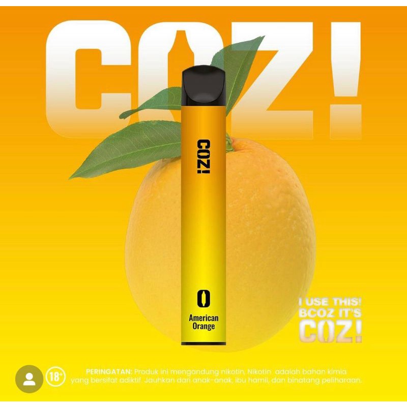 Jual Cozi Pod - Pod Vape 2.0 (Disposable) COZ! System 30mg | Shopee ...