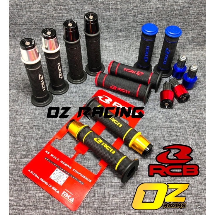Jual Hand Grip Handgrip RCB Bulu HG55 Hitam - Karet Stang Pegangan RCB ...