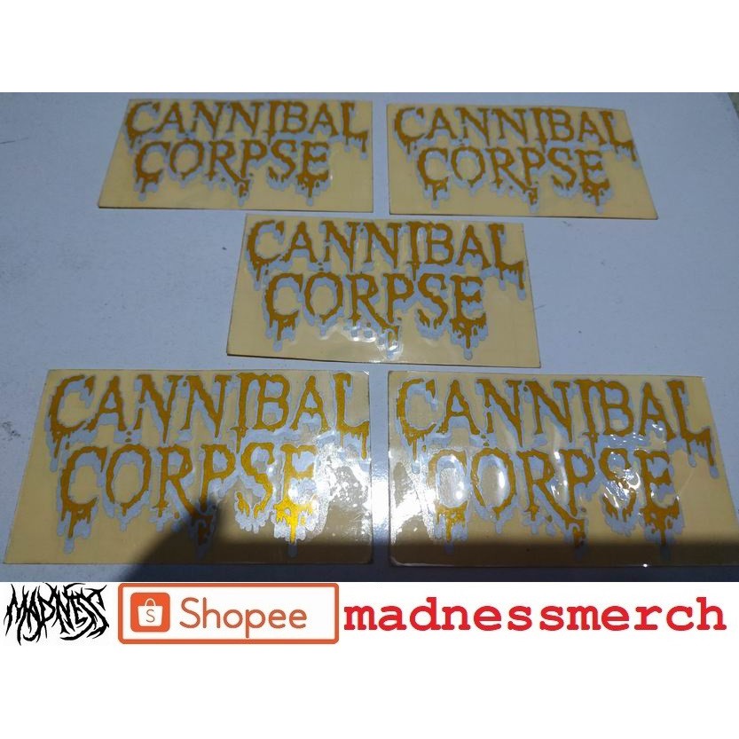 Jual Cutting Sticker Cannibal Corpse | Shopee Indonesia