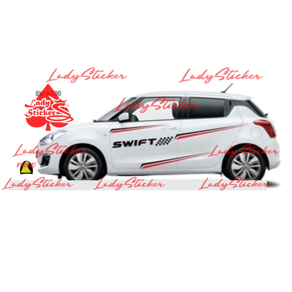 Jual STRIPING STIKER MOBIL SUZUKI SWIFT STIKER LIST MOBIL SUZUKI SWIFT ...