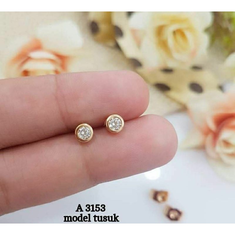 Jual Anting Titanium Mata Burung Model Super Simple Cocok Untuk Sehari ...