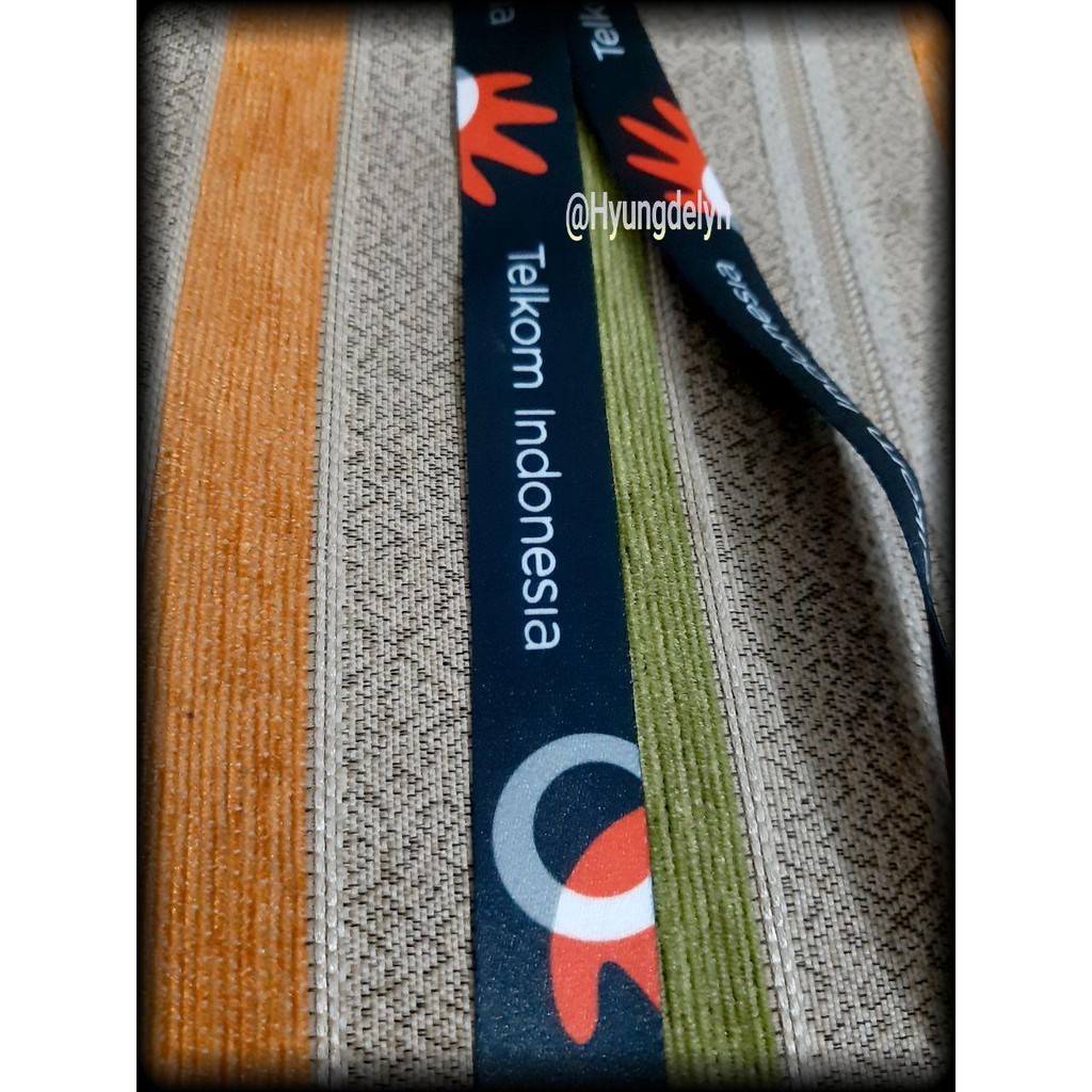 Jual Tali Id Card TELKOM INDONESIA (Logo Printing) | Shopee Indonesia