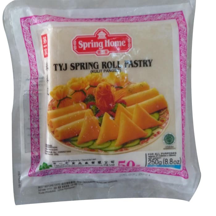 Jual TYJ Spring Roll (Kulit Lumpia) 5 Inchi | Shopee Indonesia