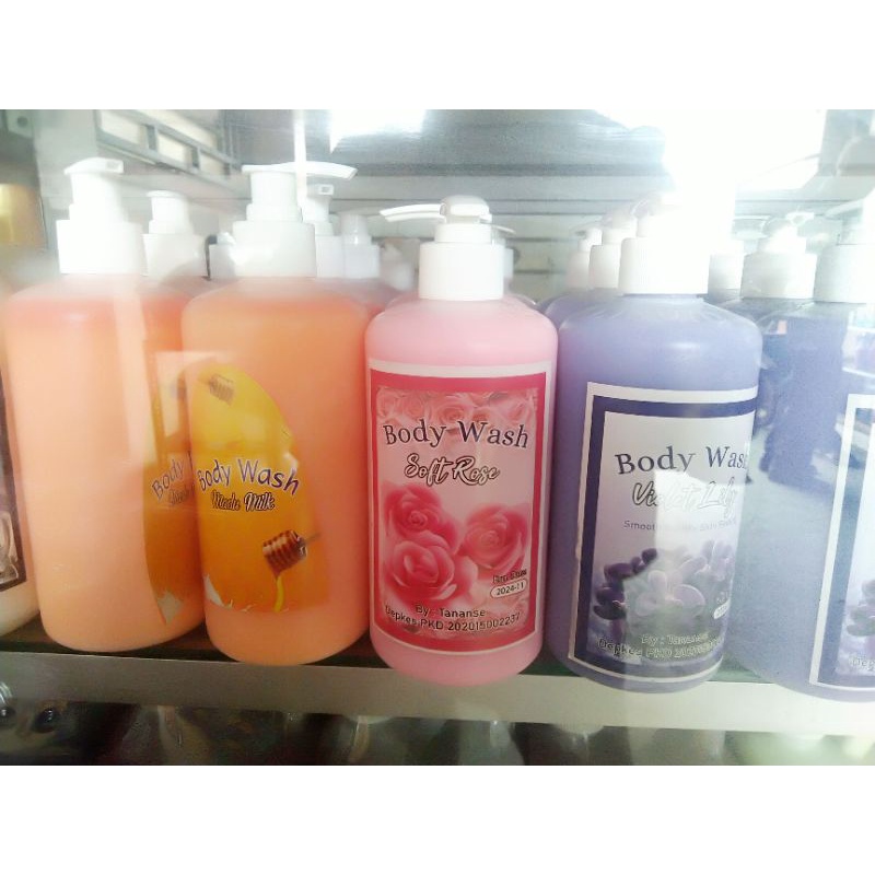 Jual BODY WASH KEMASAN BOTOL PUMP 500 ml | Shopee Indonesia