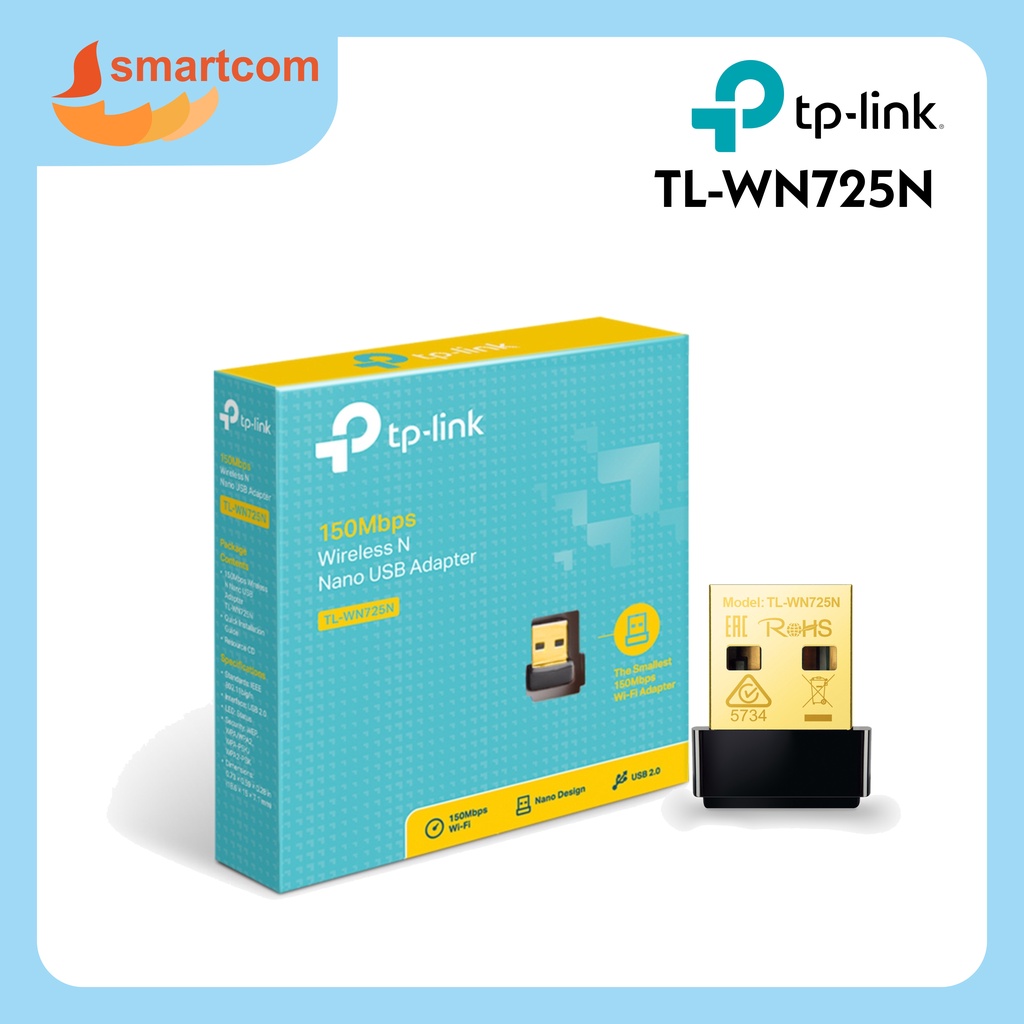 Jual TP-LINK TL-WN725N 150Mbps Wireless N Nano USB Adapter - WN 725N ...