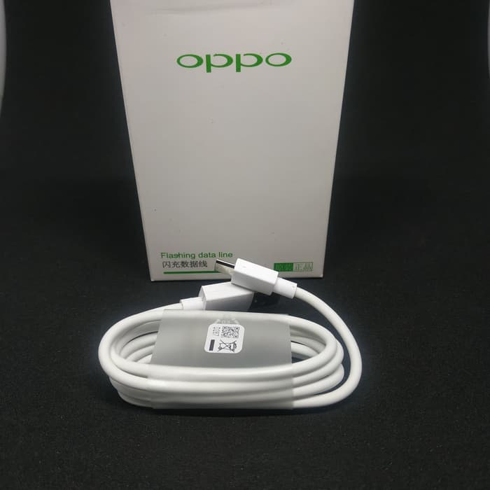 Jual KABEL DATA OPPO A5 2020 A9 2020 USB TIPE C ORIGINAL 100% CABLE ...