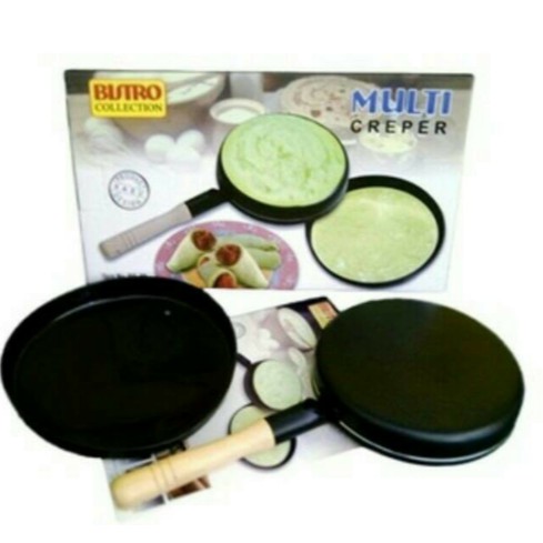 Jual Bistro Multi Creper Pan Wajan Terbalik Membuat Crepes Kulit Lumpia ...