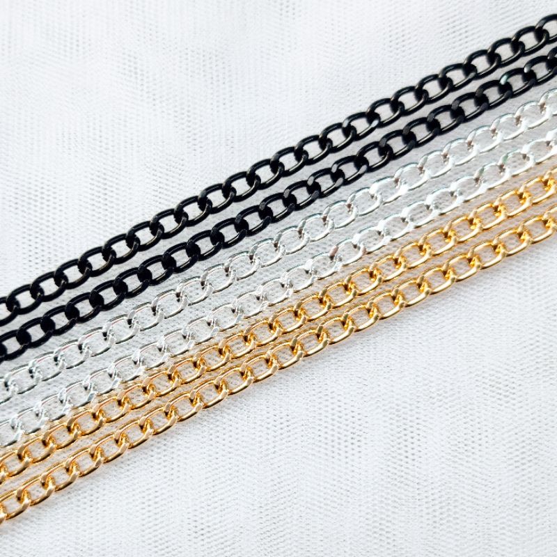 Jual RANTAI ALUMUNIUM SIZE 1.0 | per meter | Shopee Indonesia