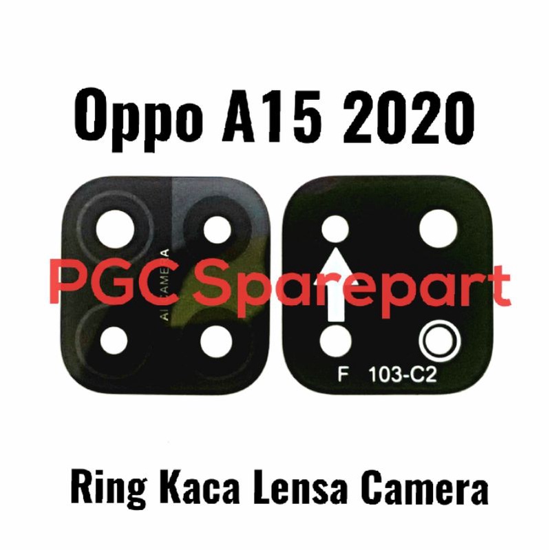 Jual Original Ring Kaca Lensa Kamera Belakang Oppo A15 2020 | Shopee ...