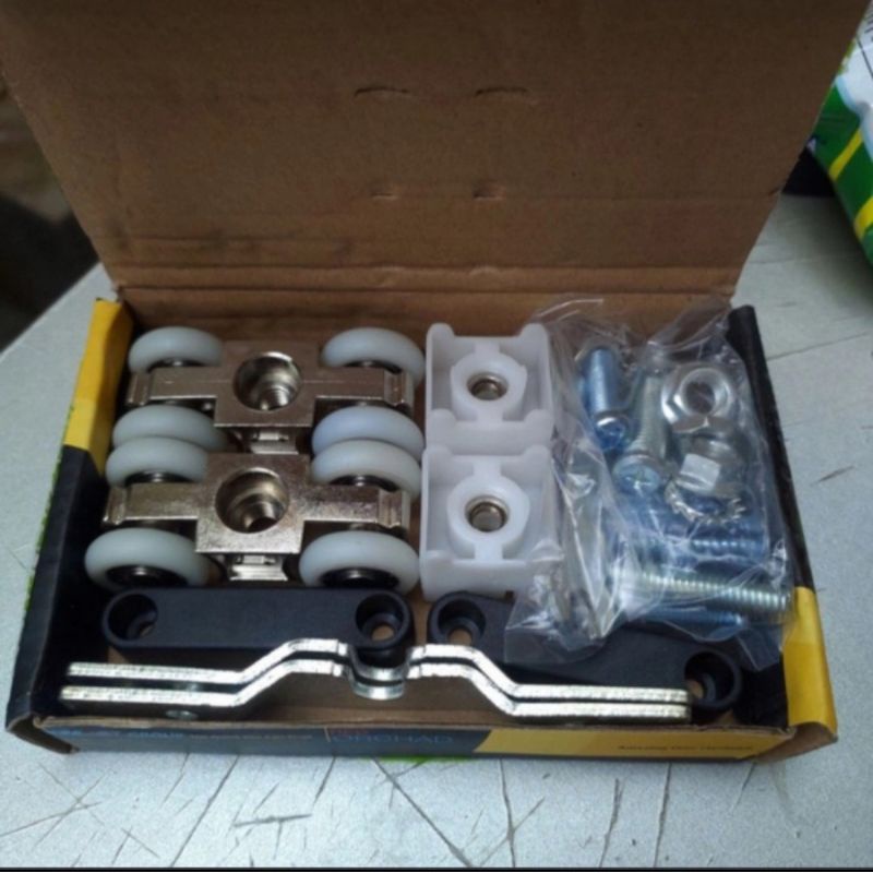 Jual Roda Sliding Track / Roda Pintu Geser / Roda Rel Pintu / Roda ...