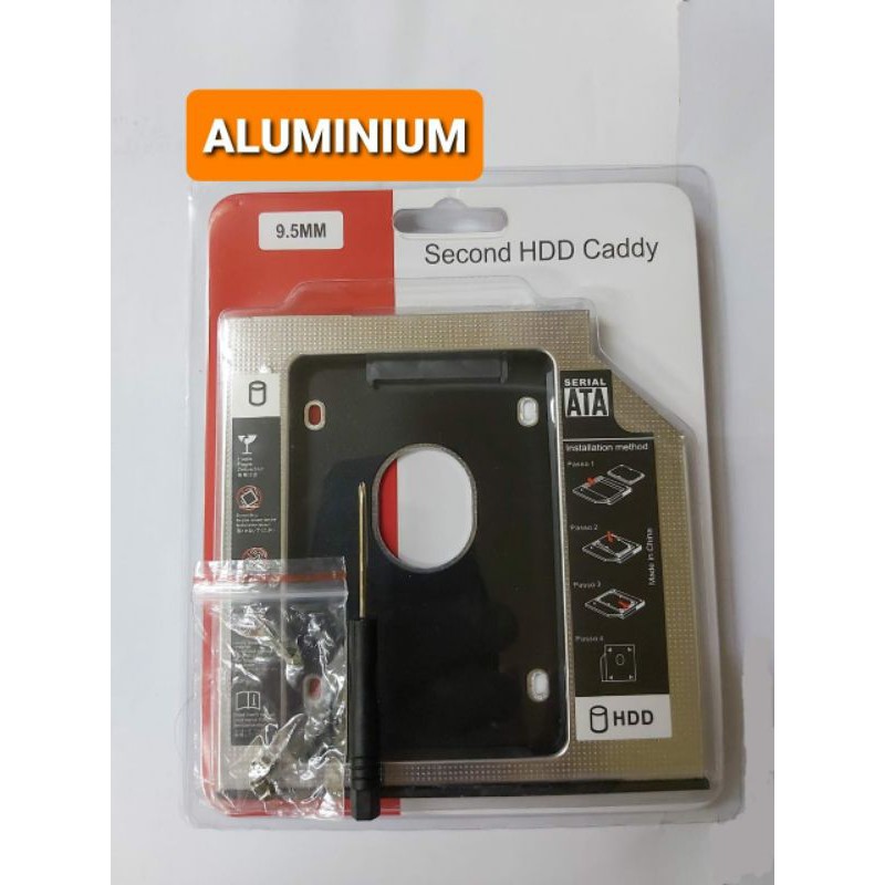 Jual HDD/SSD CADDY SLIM9.5mm TIPIS | Shopee Indonesia
