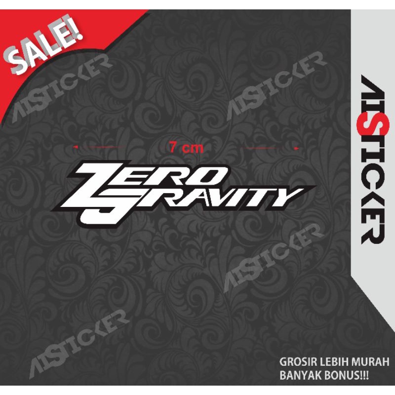 Jual STIKER ZERO GRAVITY CUTTING MURAH! | Shopee Indonesia