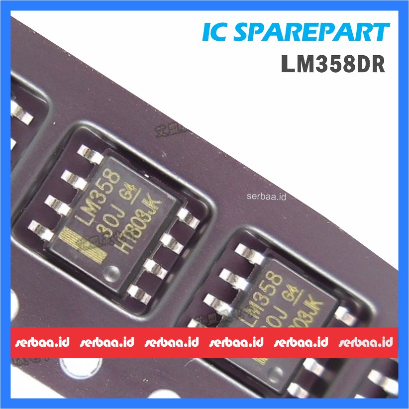 Jual LM358DR LM358 SMD SOP-8 Operational Amplifiers - Op Amps Dual Op Amp | Shopee Indonesia
