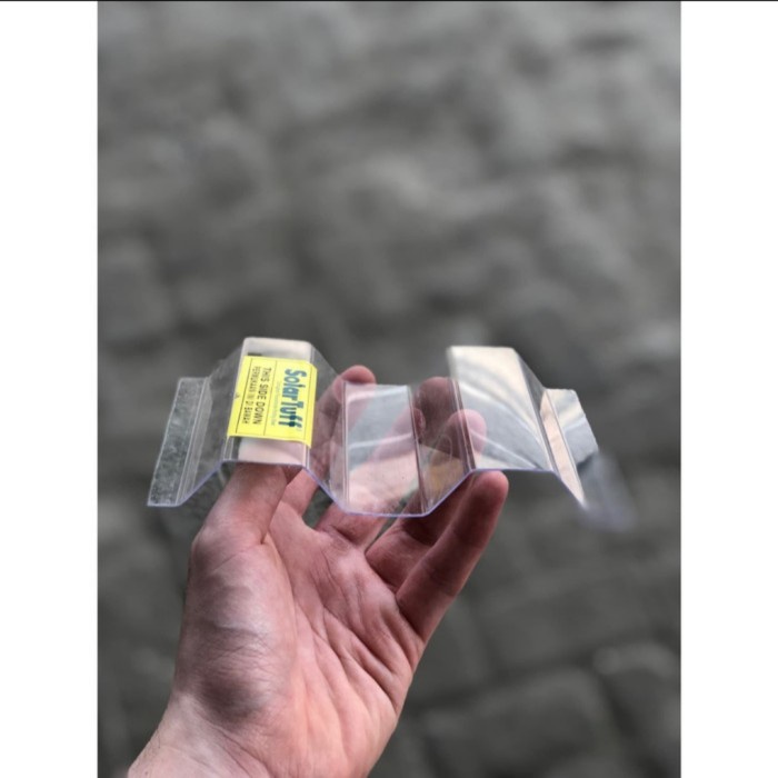 Jual SolarTuff Type Greca Clear Panjang 2,40 meter - Atap Fiber ...