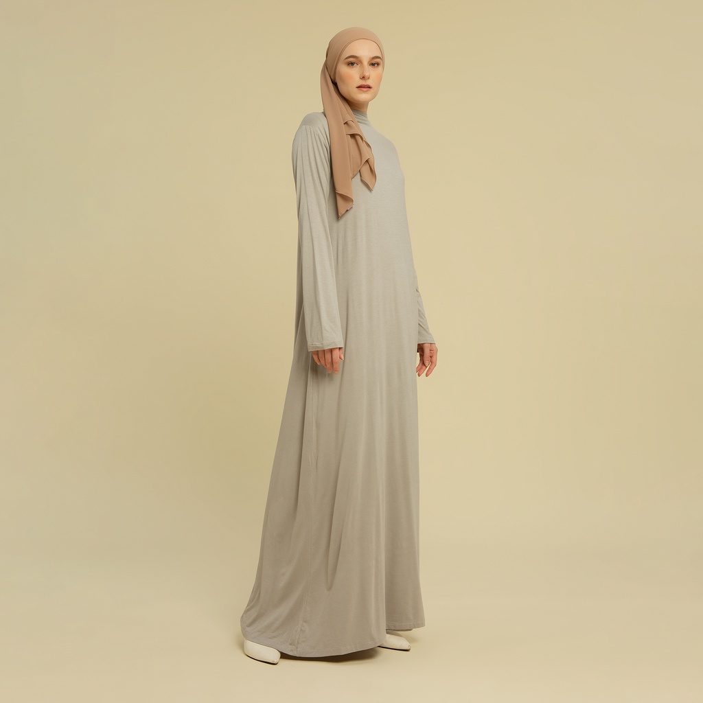 Jual Lozy Hijab - Inner Dress Lengan Panjang (Dress Umroh Rayon Polos ...