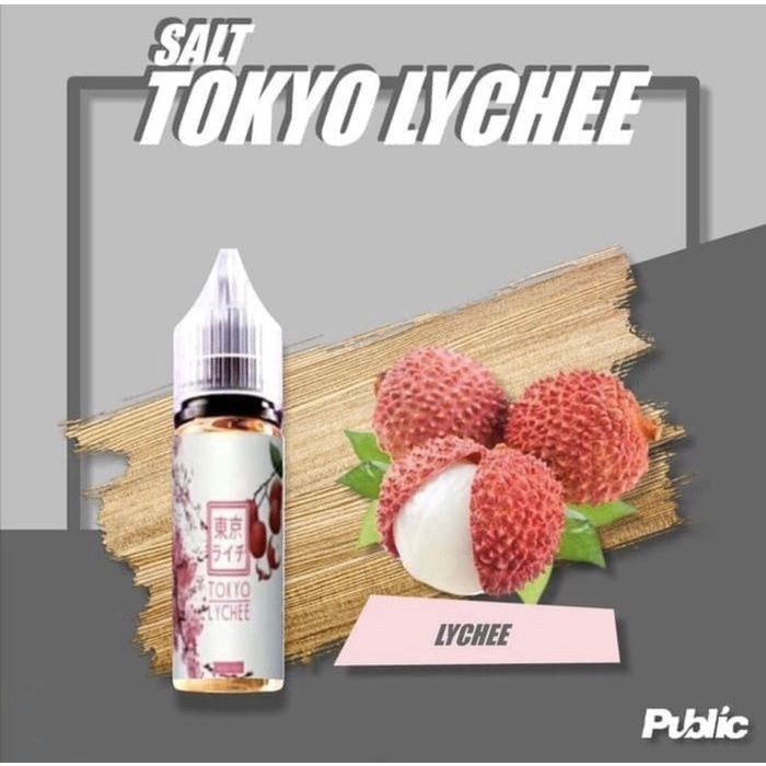 Jual TOKYO LYCHEE SALT NIC LIQUID 15ML 30MG 100% AUTHENTIC | Shopee ...