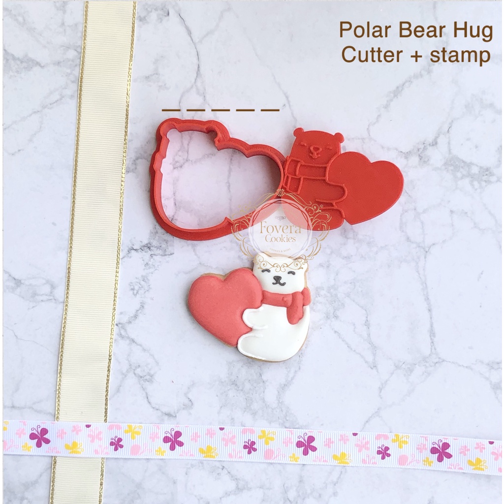 Jual Polar Bear Hug COOKIE Cutter | Shopee Indonesia