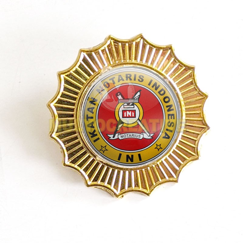 Jual Pin INI Bros Wing Logo Ikatan Notaris Indonesia | Shopee Indonesia