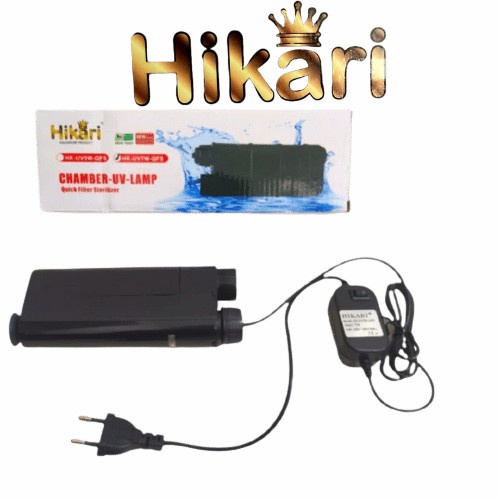 Jual aquarium lampu uv tabung HIKARI HK UV 7 W QFS 7 watt sterilized | Shopee Indonesia