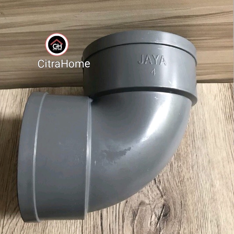 Jual Knee / Elbow L PVC DV 4” Jaya | Shopee Indonesia
