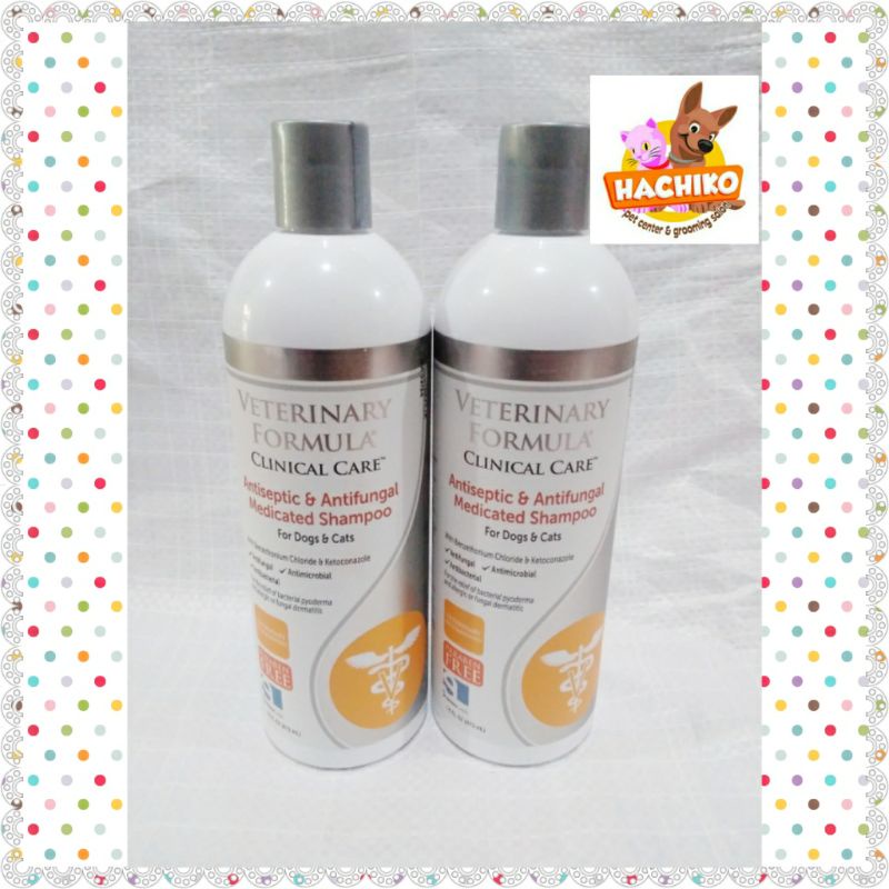Jual Veterinary Formula Antiseptic & Antifungal Medicated Shampoo ...