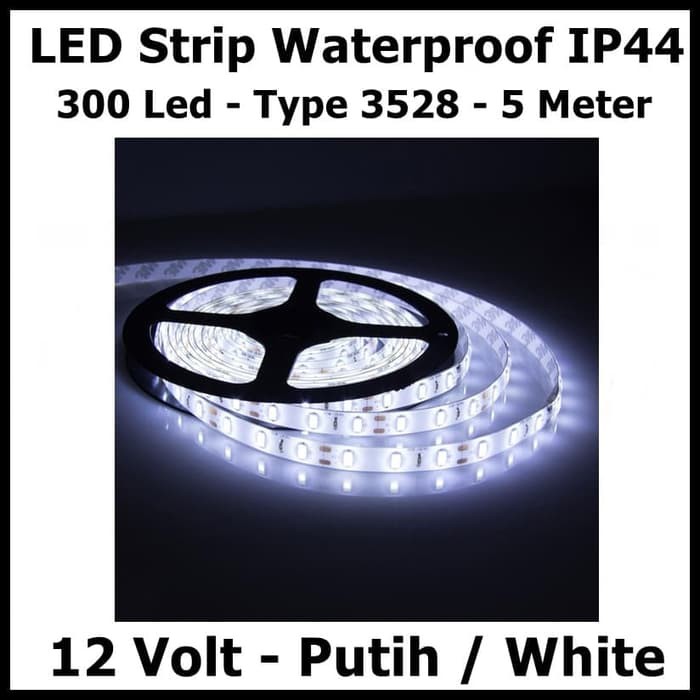 Jual Lampu LED STRIP 3528 SMD 2835 IP44 IP 44 White outdoor ledstrip ...