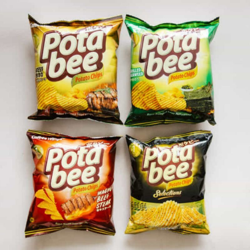 Jual POTABEE Potato Chips Barbeque Beef 68 g | Shopee Indonesia