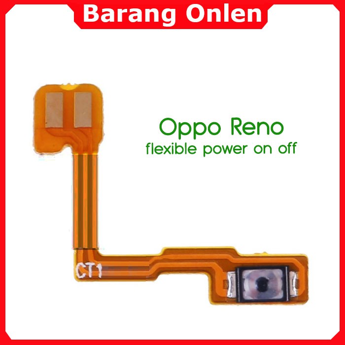 Jual Oppo Reno flexible switch tombol power on off | Shopee Indonesia