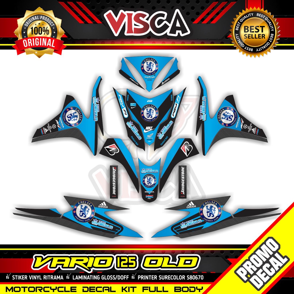 Jual decal vario 125 old decal vario 125 2013 2014 2015 Chealse ...