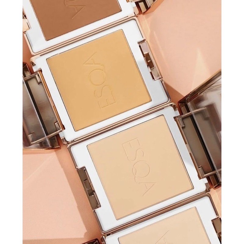 Jual ESQA FLAWLESS POWDER FOUNDATION - VANILLA CUSTARD CARAMEL LATTE ...