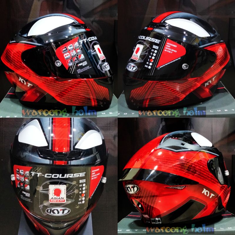 Jual HELM KYT TT COURSE DEADPOOL LIMITED EDITION | Shopee Indonesia