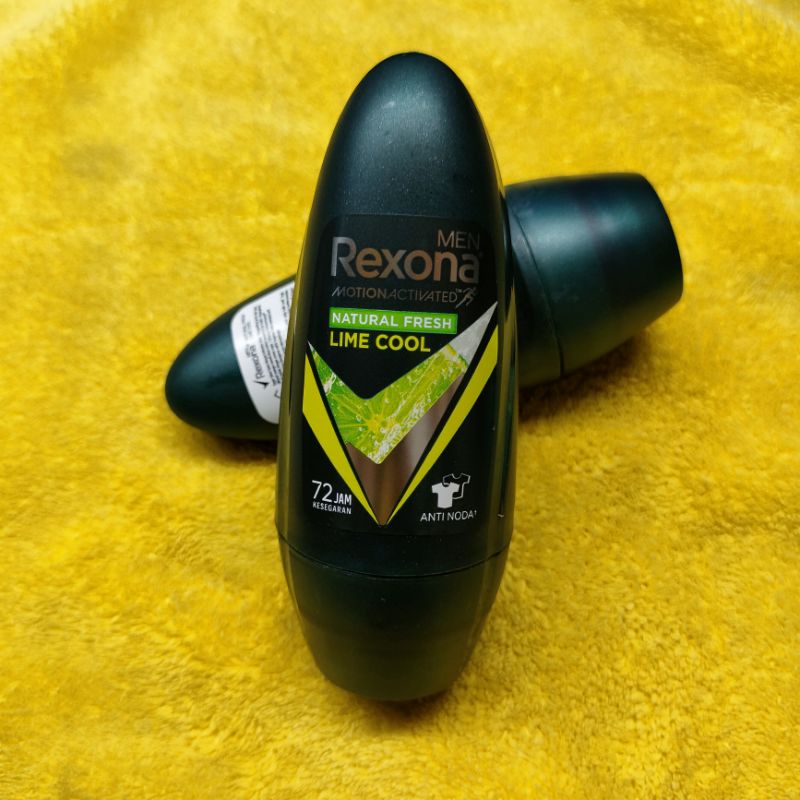 Jual REXONA MEN MOTION ACTIVATED NATURAL FRESH LIME COOL 45VML | Shopee Indonesia
