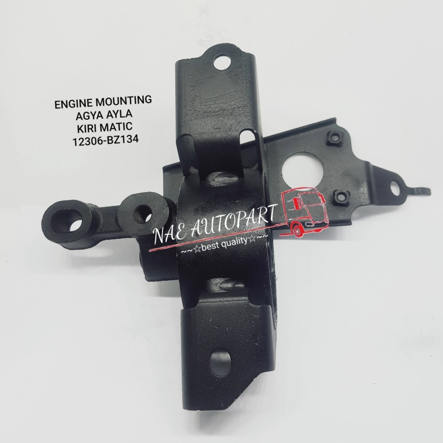 Jual ENGINE MOUNTING AGYA AYLA KIRI MATIC 1000CC 12306-BZ134 | Shopee ...