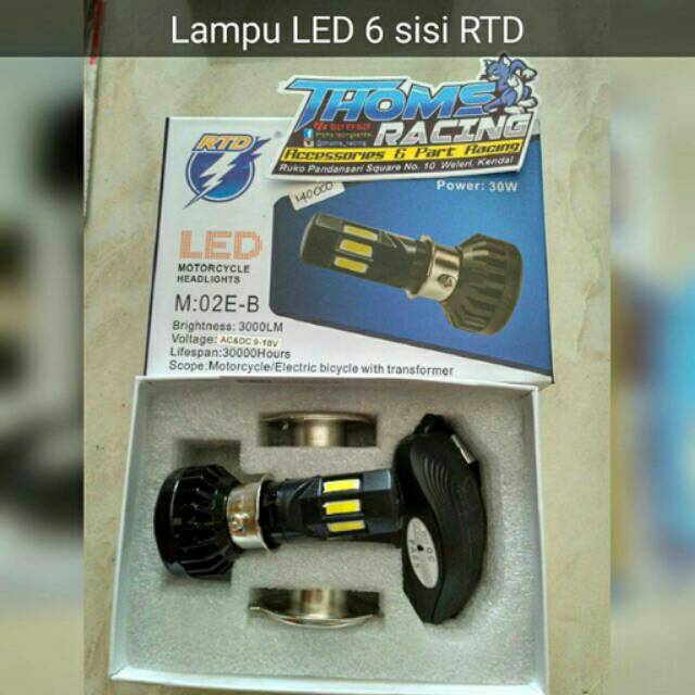 Jual Lampu led 6 sisi rtd | Shopee Indonesia