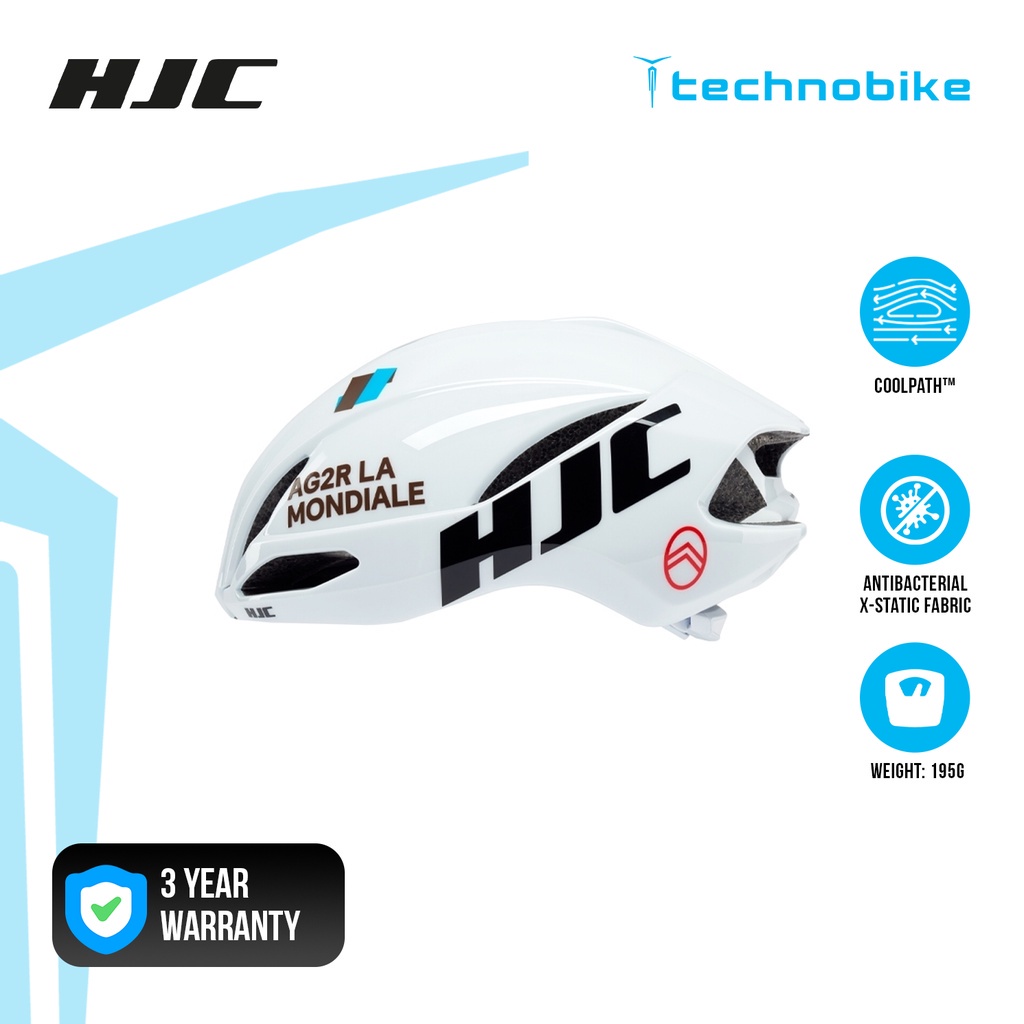 Jual HJC Furion 2.0 Helm Sepeda Roadbike Helmet AG2R Citroen Edition ...