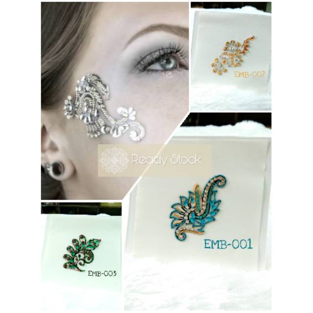Jual Henna Bindi Mehndi Crystal | Shopee Indonesia